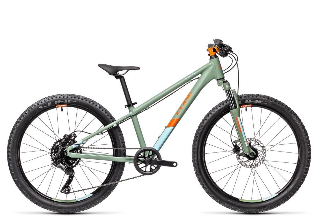 Cube Acid 240 Disc 9 2022 | 24 Zoll | green´n´orange | 31 cm Radgröße ...